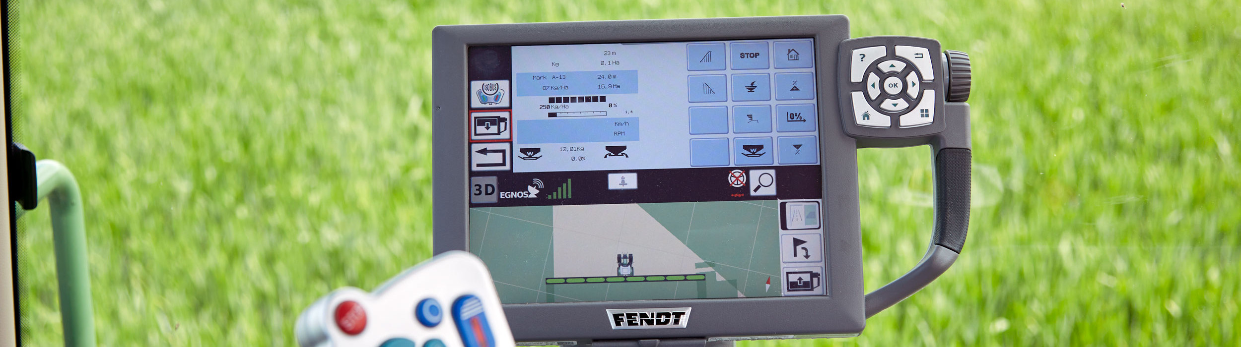 I have a tractor with Isobus and gps